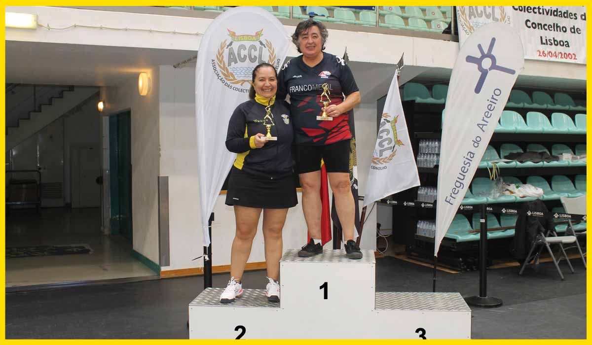 VII Torneio JF Areeiro/ACCL: Rosa Reis, vencedora em veteranas